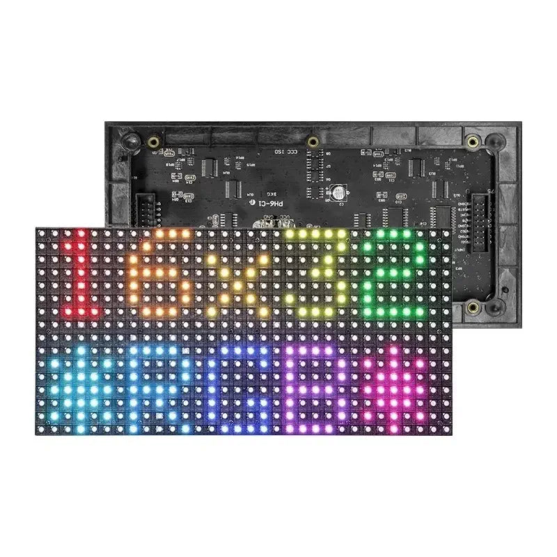 Elecrow 16x32 RGB LED Panel Light P6 Full Color Matrix Module 1/8 Scan ...