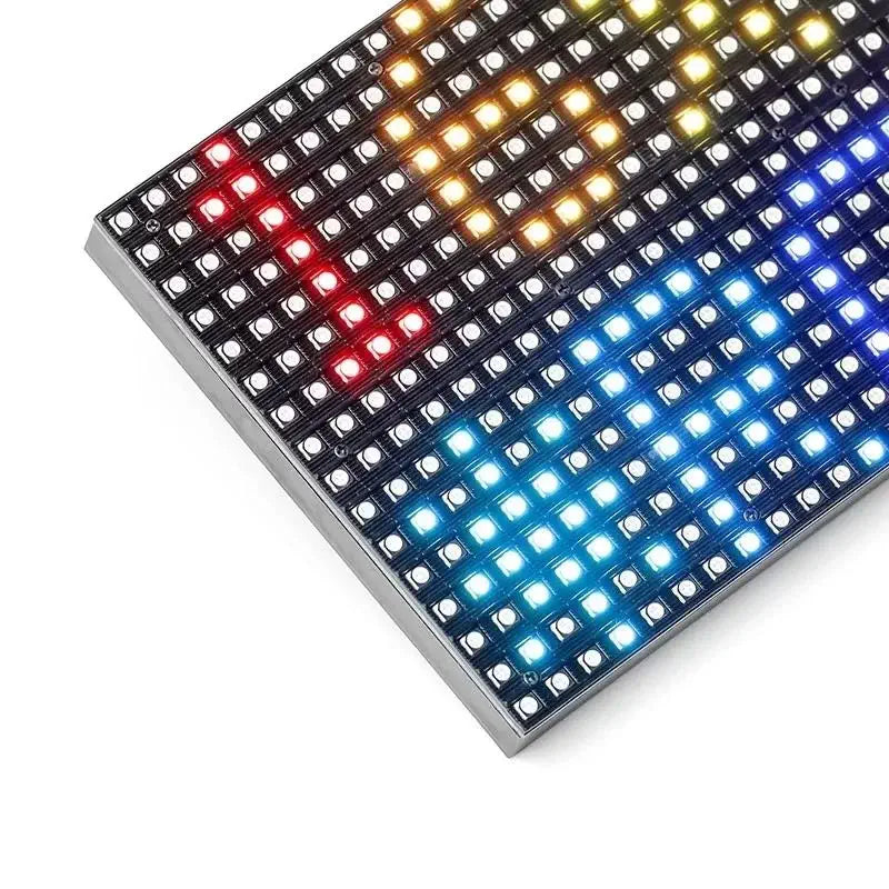 Elecrow 16x32 RGB LED Panel Light P6 Full Color Matrix Module 1/8 Scan ...