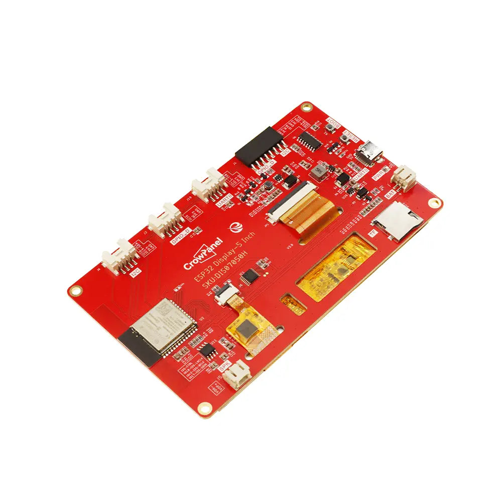 Pantalla HMI Elecrow CrowPanel 5 pulg ESP32 800x480 RGB TFT LCD Táctil ...