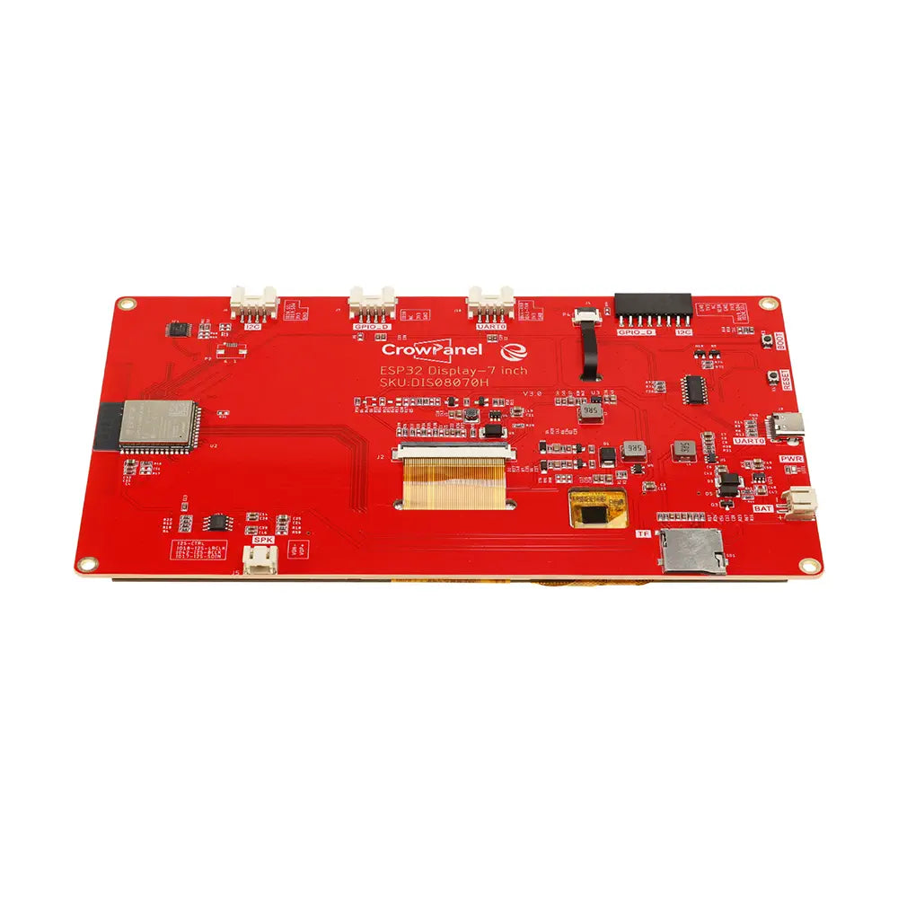 Elecrow CrowPanel 7-inch HMI ESP32 Scherm 800x480 RGB TFT LCD ...