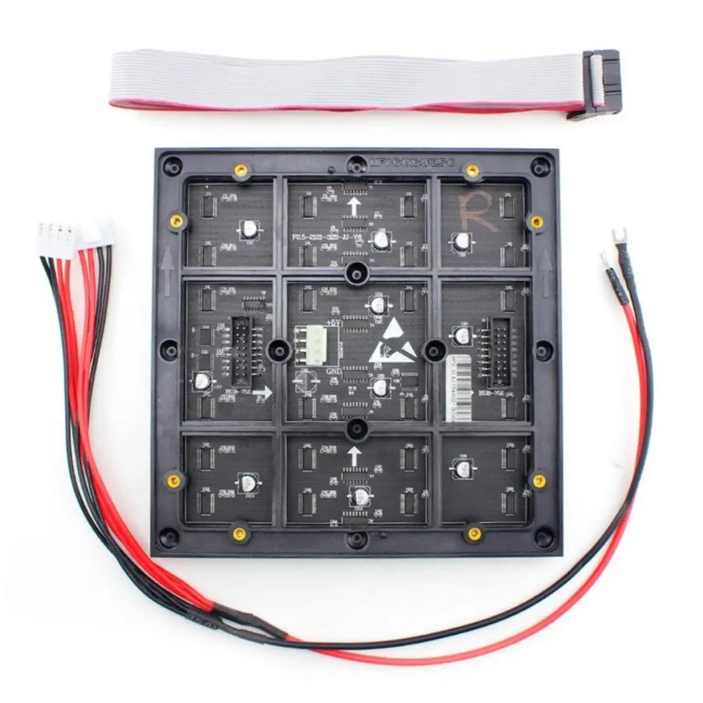 Elecrow High Resolution 64X64 RGB LED Matrix Panel 2.5mm Pitch - RobotShop