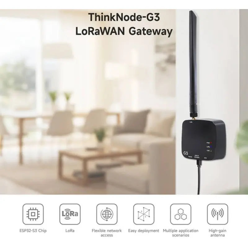 Elecrow ThinkNode G3 LoRaWAN Gateway | ESP32-S3 Chip | Smart Home, IoT ...