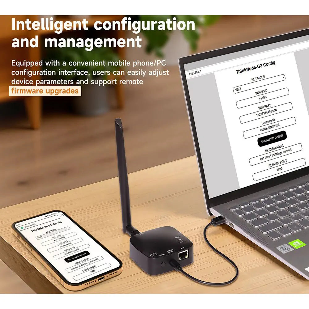 Elecrow ThinkNode G3 LoRaWAN Gateway | ESP32-S3 Chip | Smart Home, IoT ...