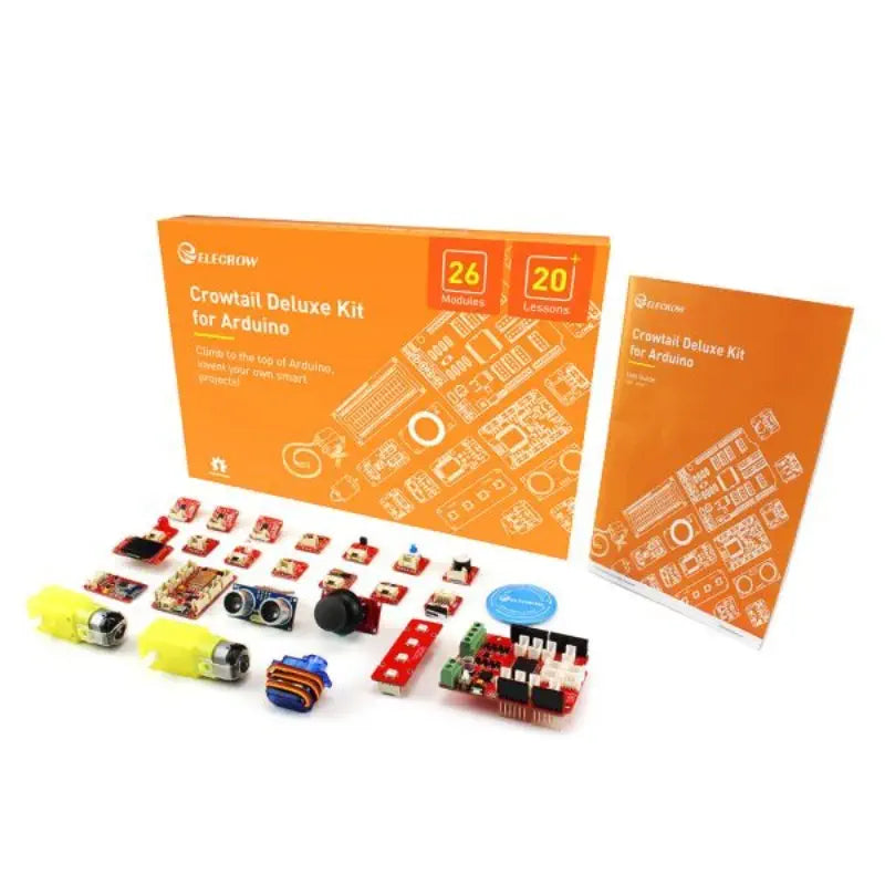 Elecrow Crowtail Deluxe Kit for Arduino - RobotShop