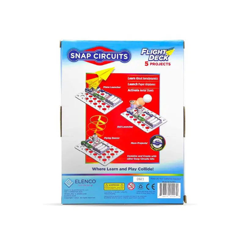 Snap Circuits Flight Deck Paper Airplane Launcher - RobotShop