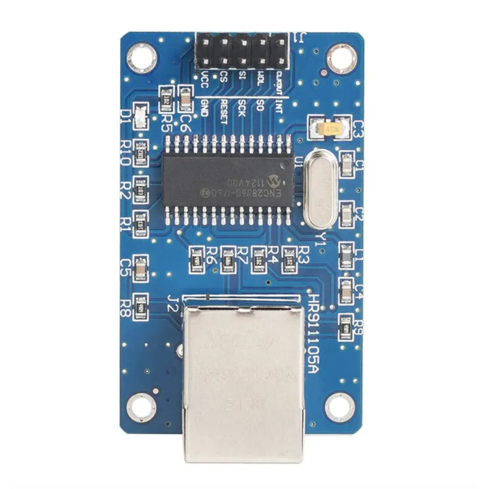 ENC28J60 Ethernet LAN Network Module - RobotShop