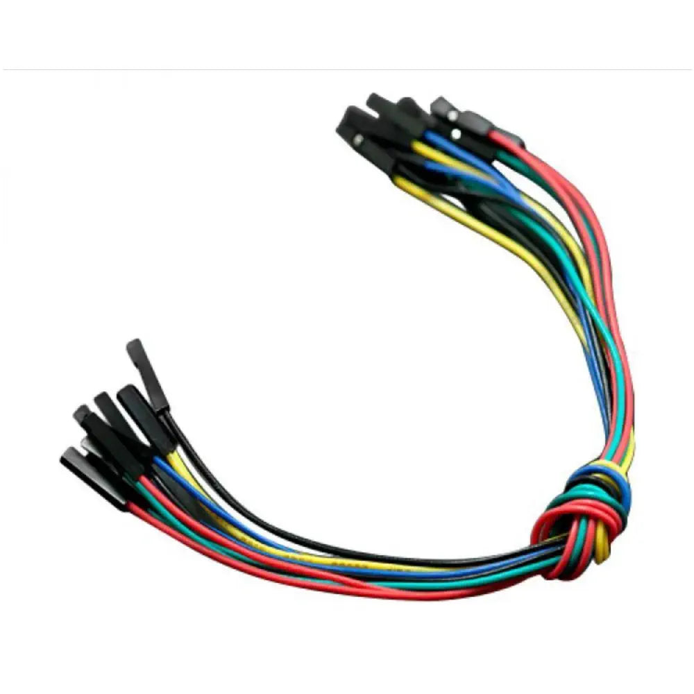 230mm F / F 10 Pin Jumper Wire - RobotShop