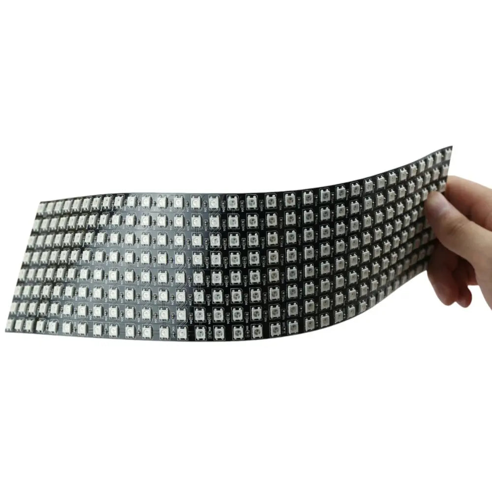 Gravity: Flexible 8x32 RGB LED Matrix - RobotShop