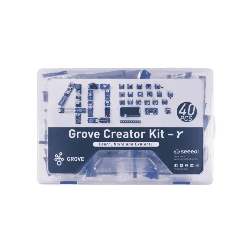 Grove Creator Kit - γ / 40 Modules Arduino Starter Kit - RobotShop