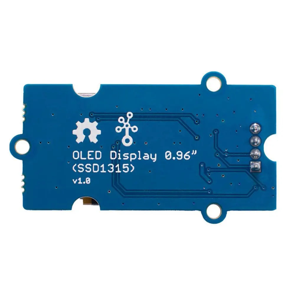 Grove OLED Display 0.96" (SSD1315) - RobotShop