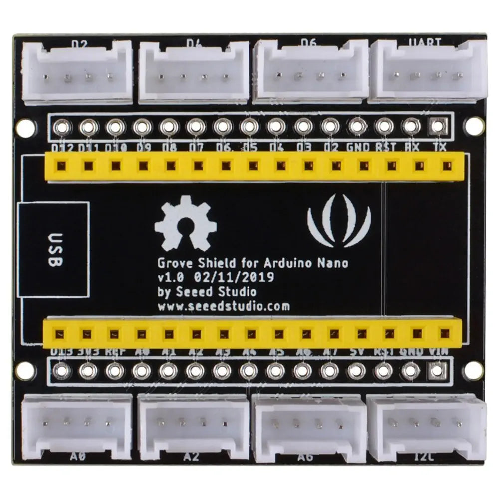Grove Shield for Arduino Nano - RobotShop