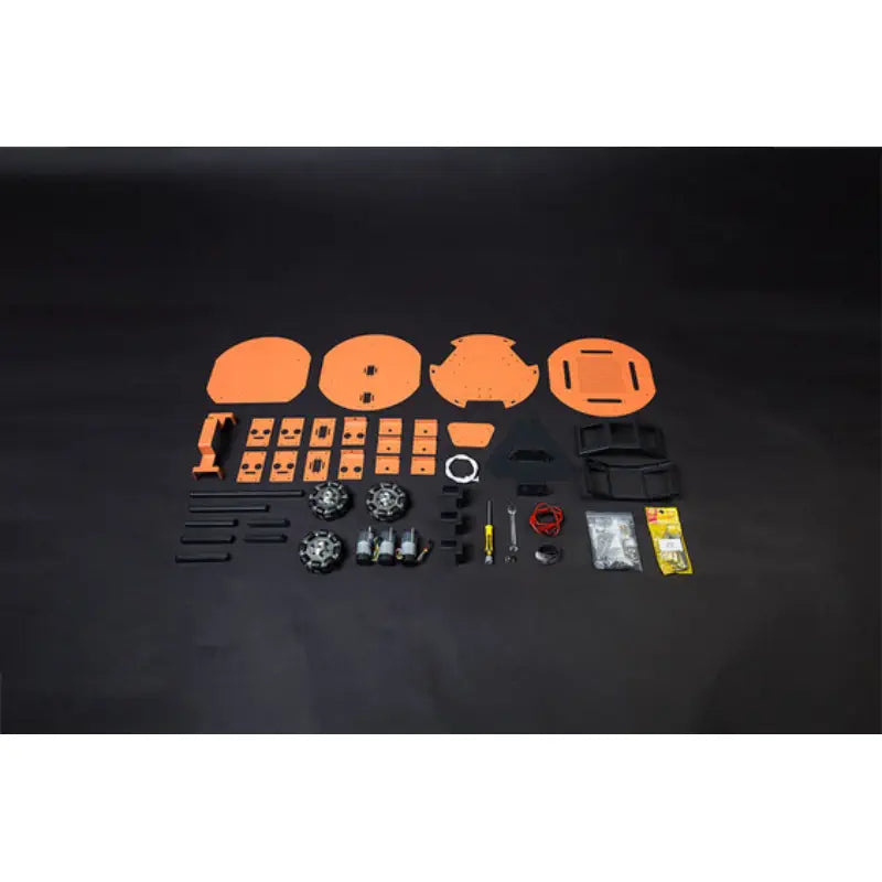 Hcr A Mobile Robot Platform Kit W Omni Wheels Robotshop