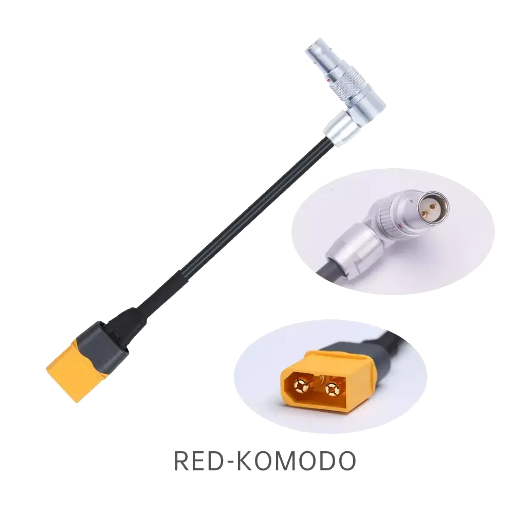 iFlight Centurion Câble d'alimentation XT30U-Mâle vers RED Komodo 150mm ...