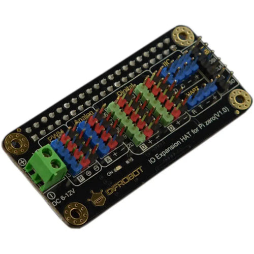 Io Expansion Hat For Raspberry Pi Zerozero W Robotshop