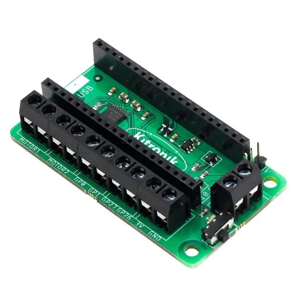 Kitronik Motor Driver Board for Raspberry Pi Pico - RobotShop