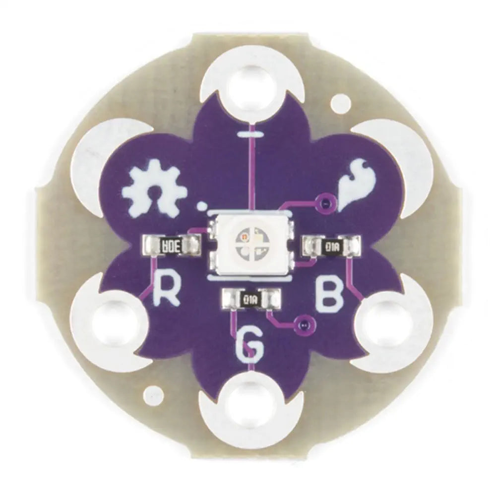 LilyPad RGB LED - RobotShop