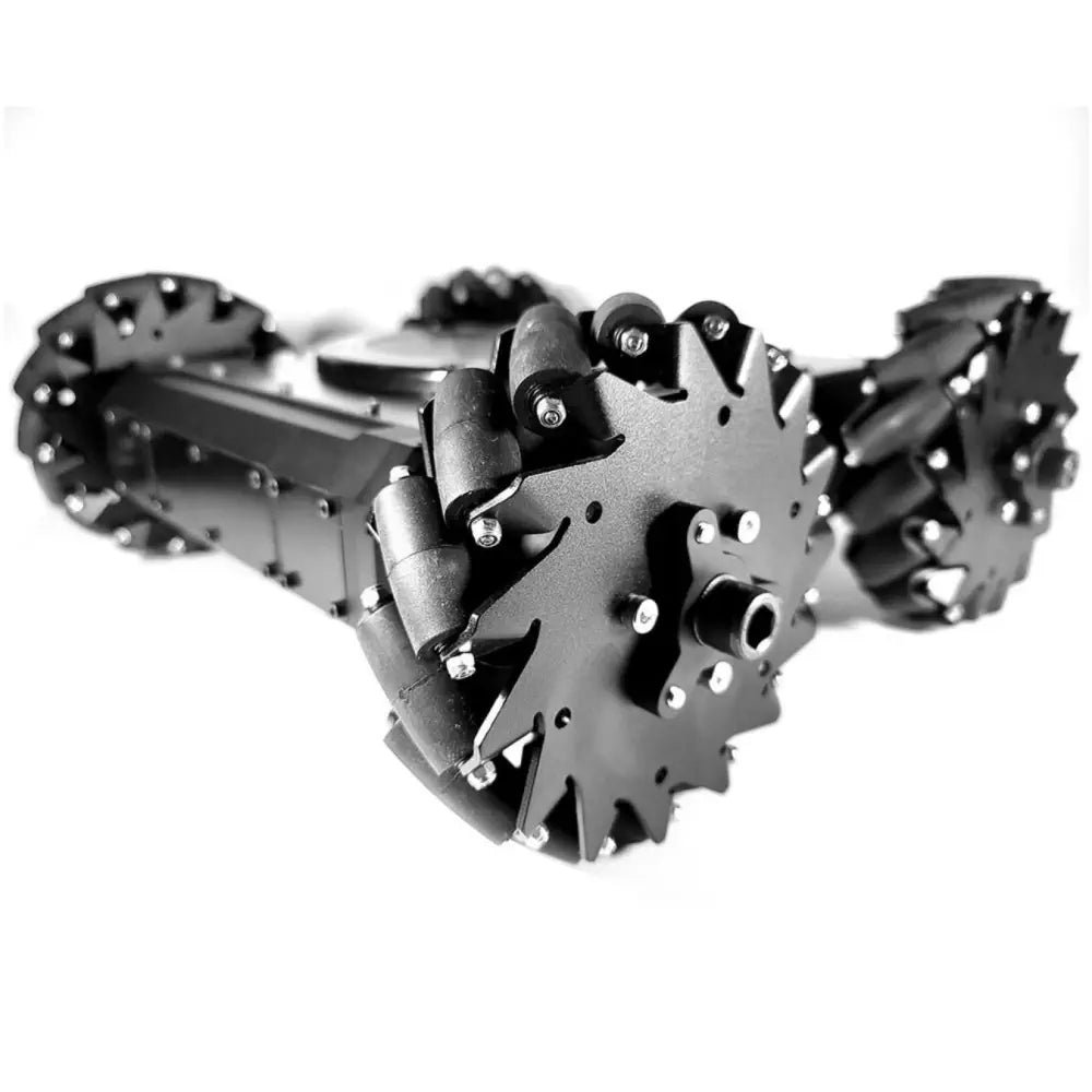 Lynxmotion - A4WD3 Rugged Mecanum Rover Autonomous Kit - RobotShop