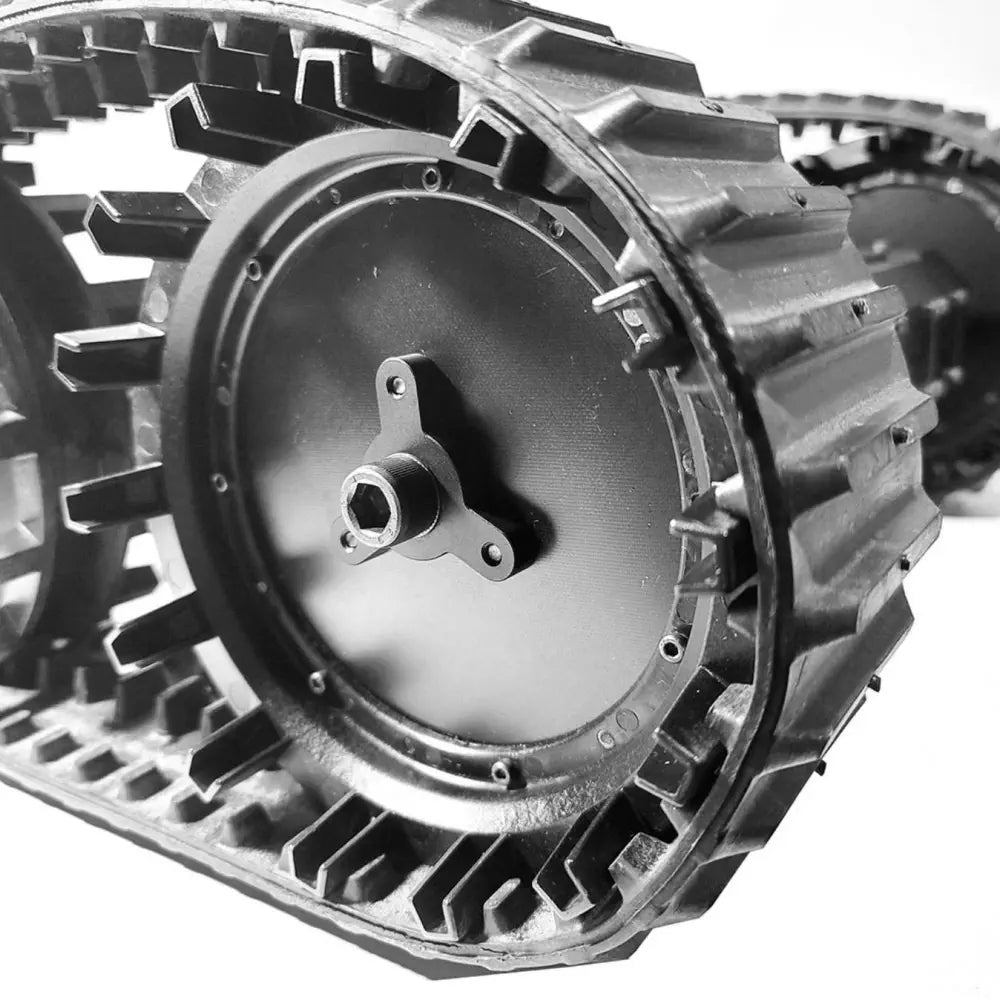 Lynxmotion - A4WD3 Rugged Tracked Rover Autonomes Kit - RobotShop