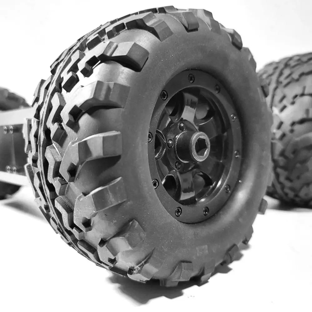 Lynxmotion - A4WD3 Rugged Wheeled Rover RC Kit - RobotShop