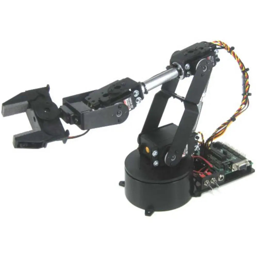 Lynxmotion Kit Combinado Brazo Robótico AL5B 4DOF SSC-32U (Flowbotics Studio) - RobotShop
