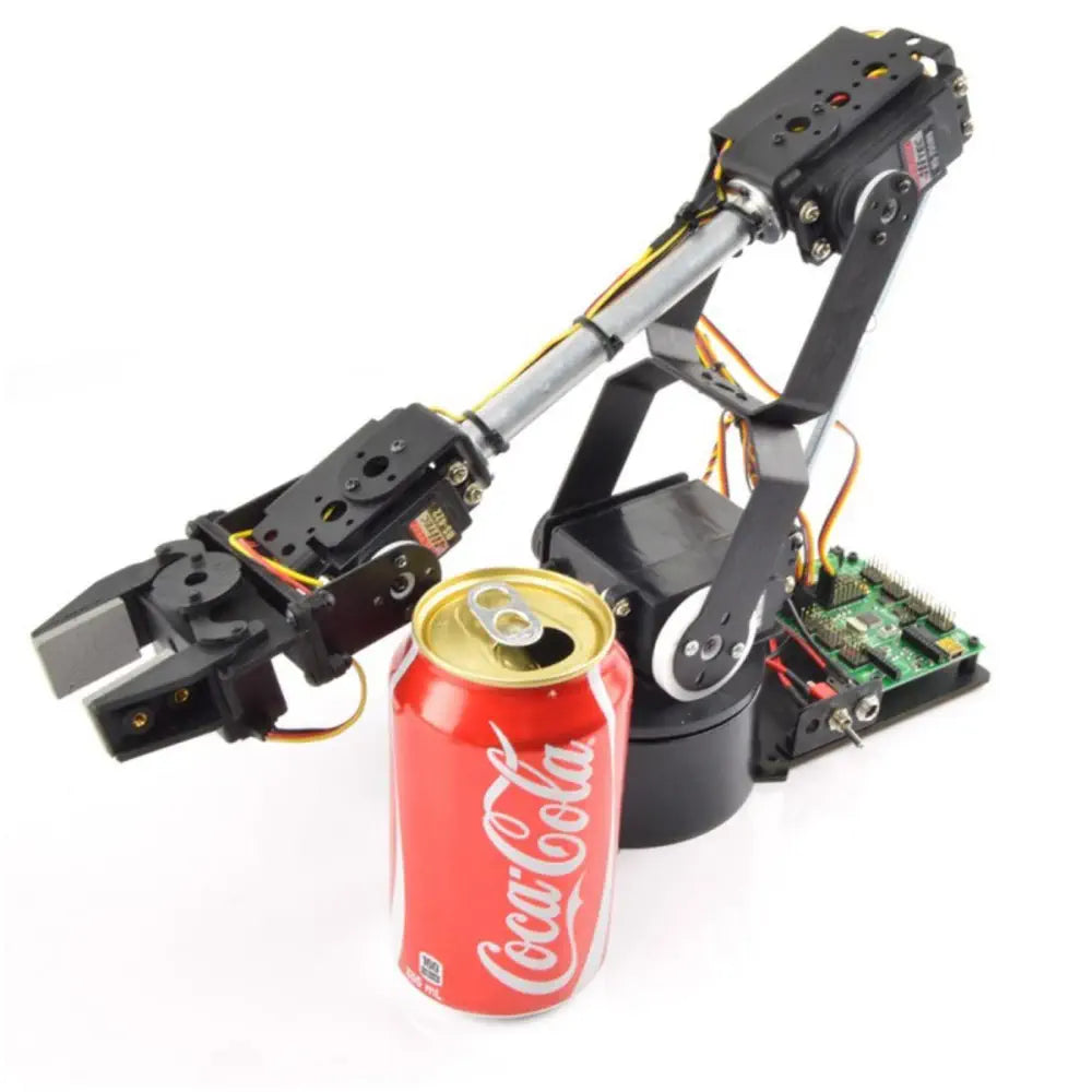 Lynxmotion SES-V1 AL5D PLTW Robotic Arm (5 DoF) Kit - RobotShop