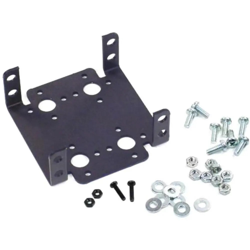 Lynxmotion Dual Servo Bracket (Black) ASB-13 - RobotShop