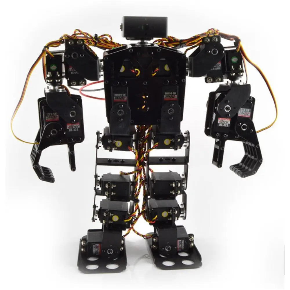 Lynxmotion Pete Humanoid Development Platform (No Electronics) - RobotShop
