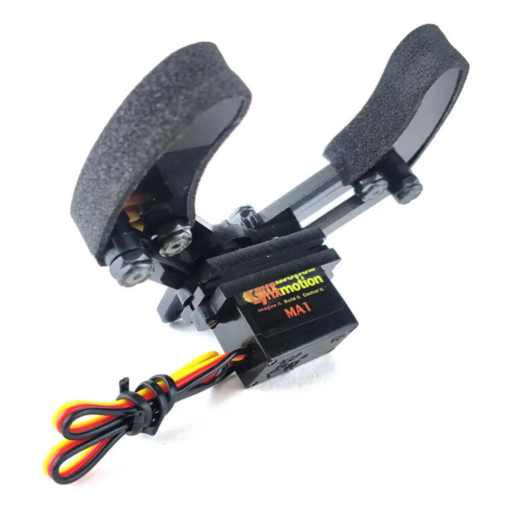 Lynxmotion SES-V2 Mini Parallel Gripper Kit w/ LRC-MA1 Servo - RobotShop