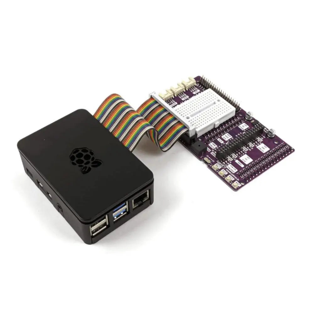 Maker Hat Base - HAT & GPIO Extension for Raspberry Pi 400 - RobotShop