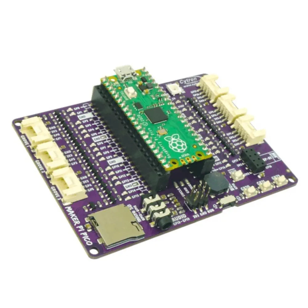 Maker Pi Pico (w/o Pi Pico): Simplifying Raspberry Pi Pico for ...