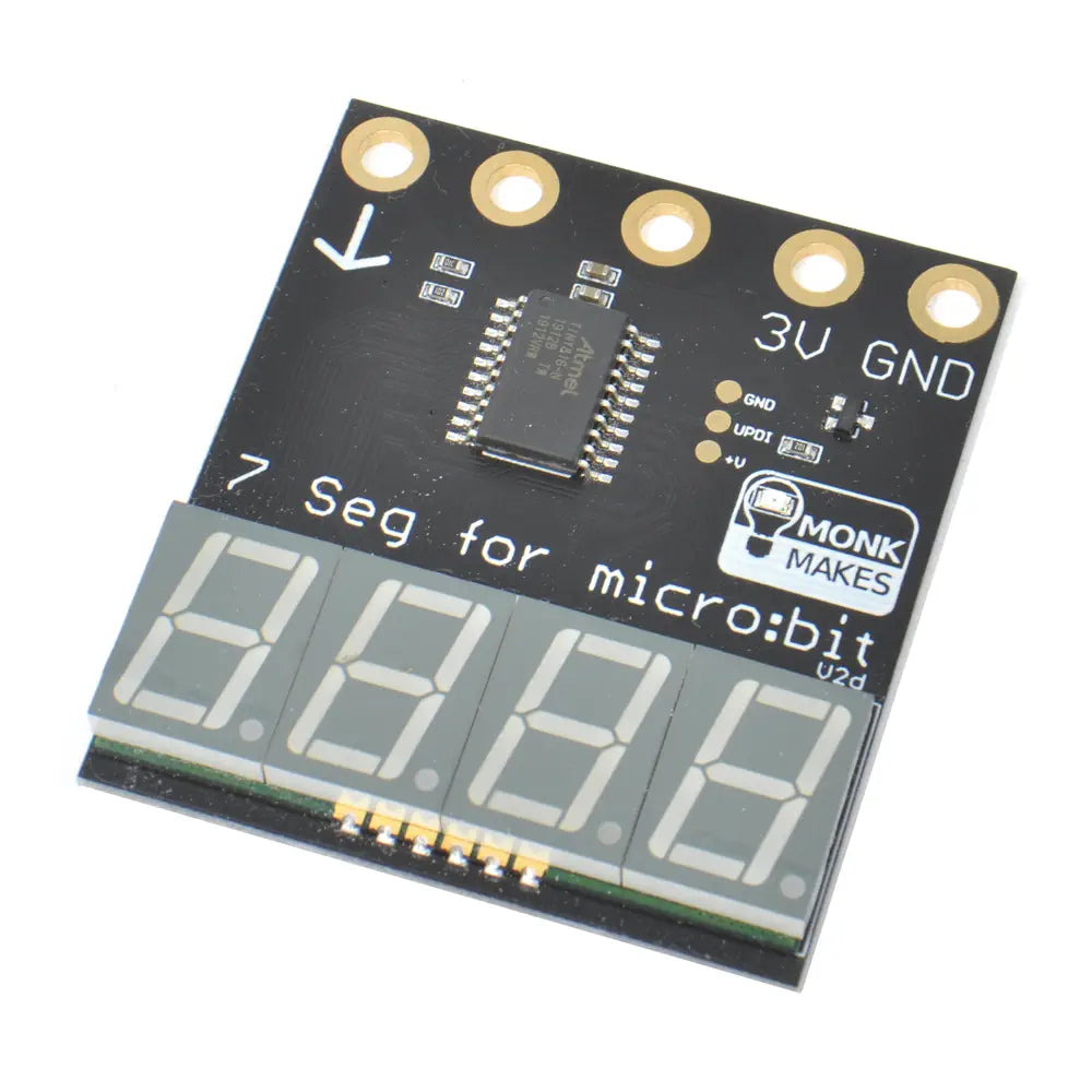 Monk Makes 7-Segment for micro:bit - RobotShop