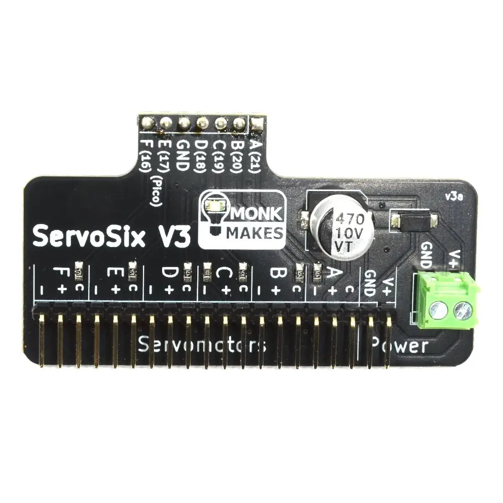 Monk Makes ServoSix V3 - RobotShop