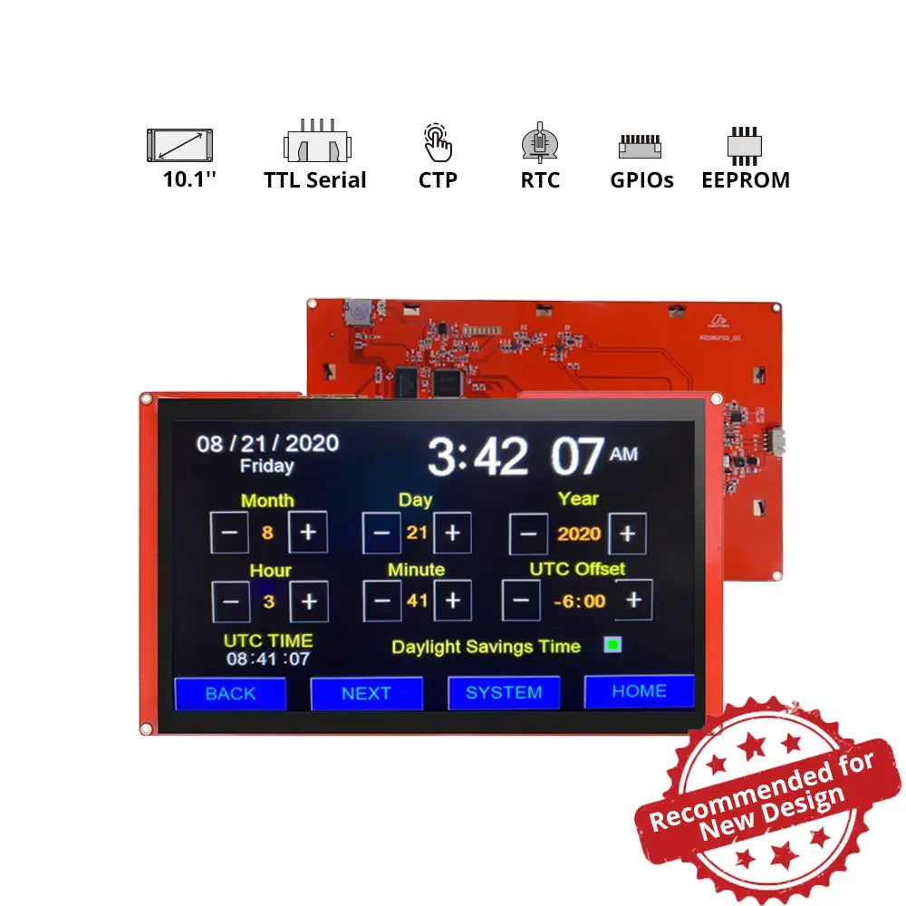Nextion Écran tactile HMI Intelligent Series 10.1” (NX1060P101-R ...