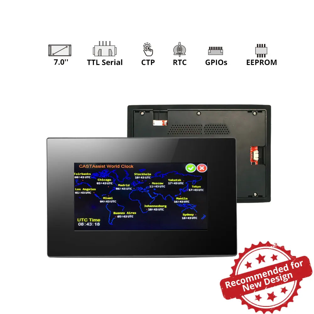 Nextion Intelligent Series 7,0” HMI Touch Display mit Gehäuse ...