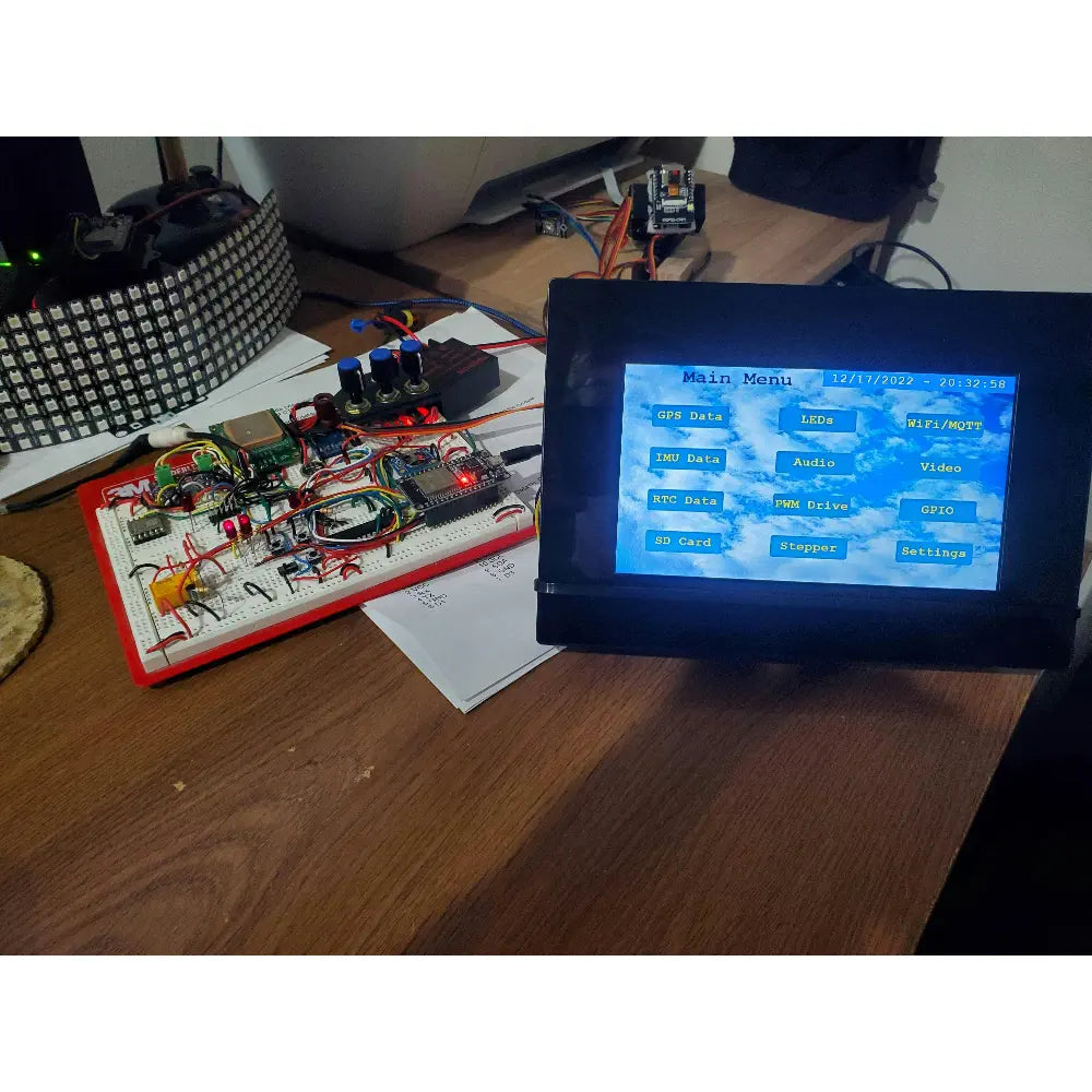 Nextion 7.0” Intelligent Series HMI Touch Display w/ Enclosure ...