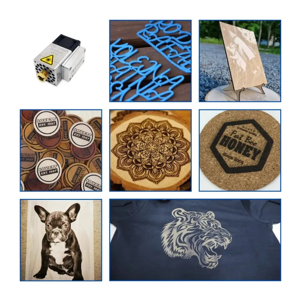 Opt Lasers PLH3D-6W-XF+ Plug & Play Laser Upgrade Kit for Shapeoko 4/5 ...