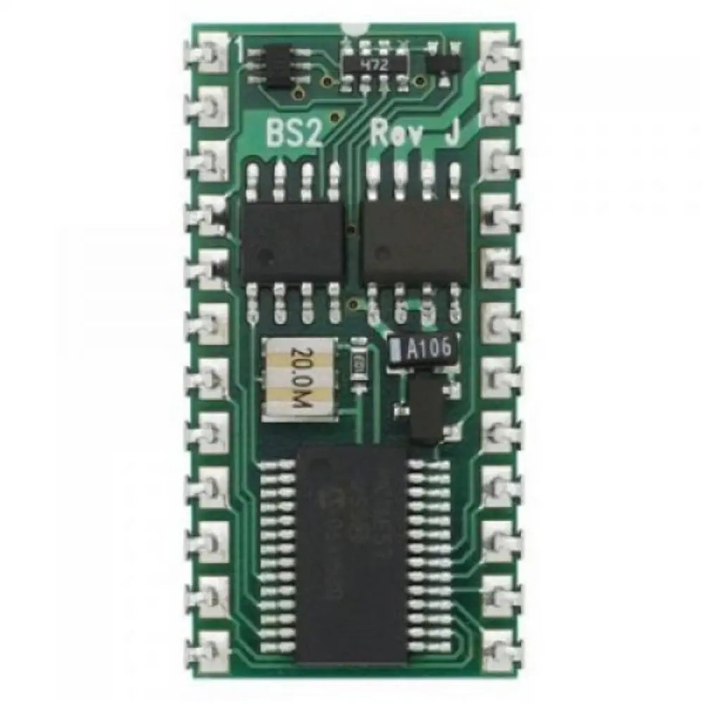 Parallax BASIC Stamp 2 Microcontroller Module - RobotShop
