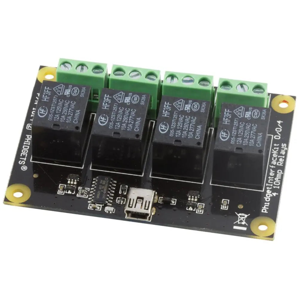 Phidgets Relay Interface Kit 0/0/4 - RobotShop