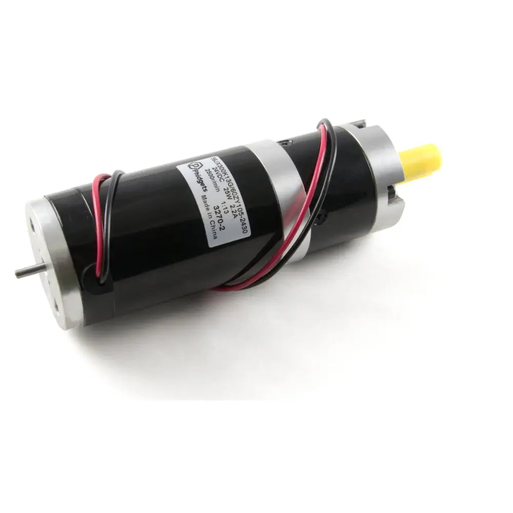 Phidgets 24V/14,2Kg-Cm/192rpm 13:1 DC Getriebe Motor - RobotShop