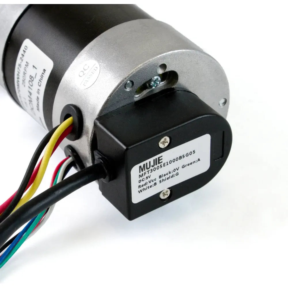Phidgets NEMA23 - Borstelloze DC Motor - 15:1 Versnellingsbak - RobotShop