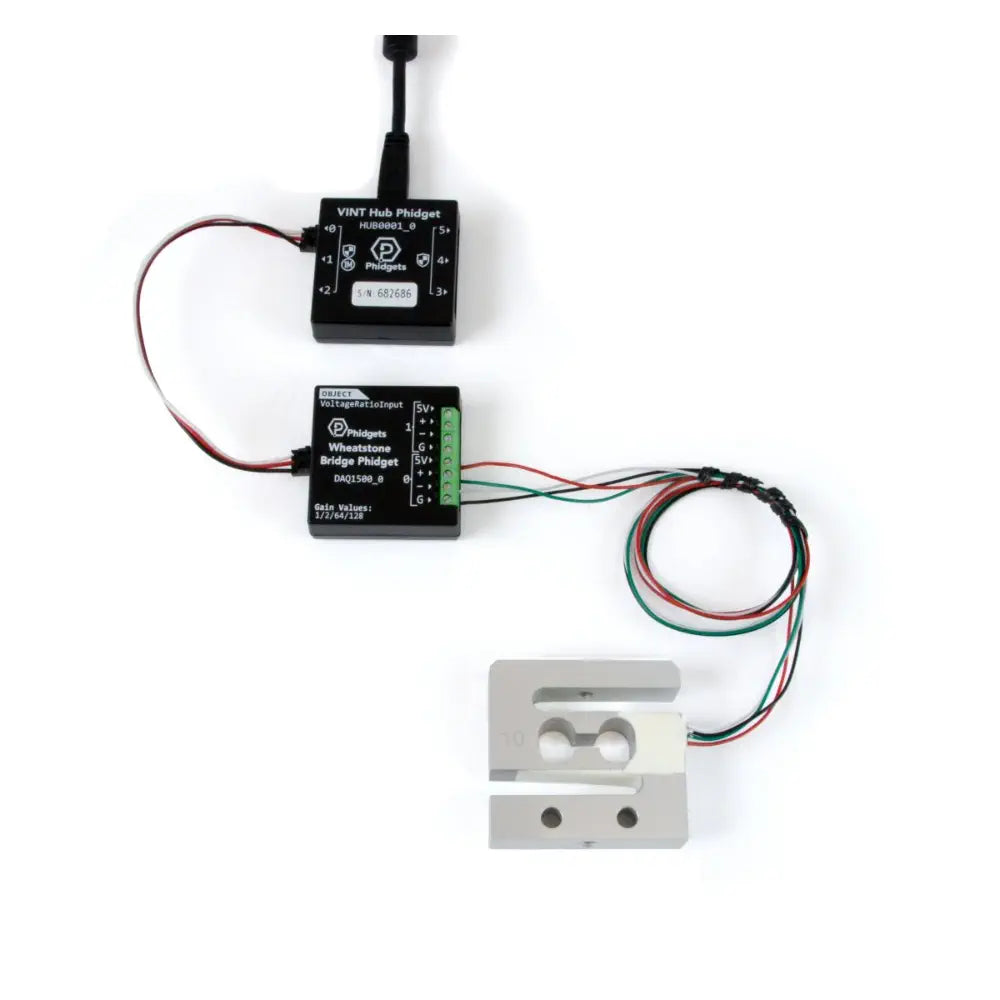 Phidgets S-Type Load Cell - 10Kg (C2) - RobotShop