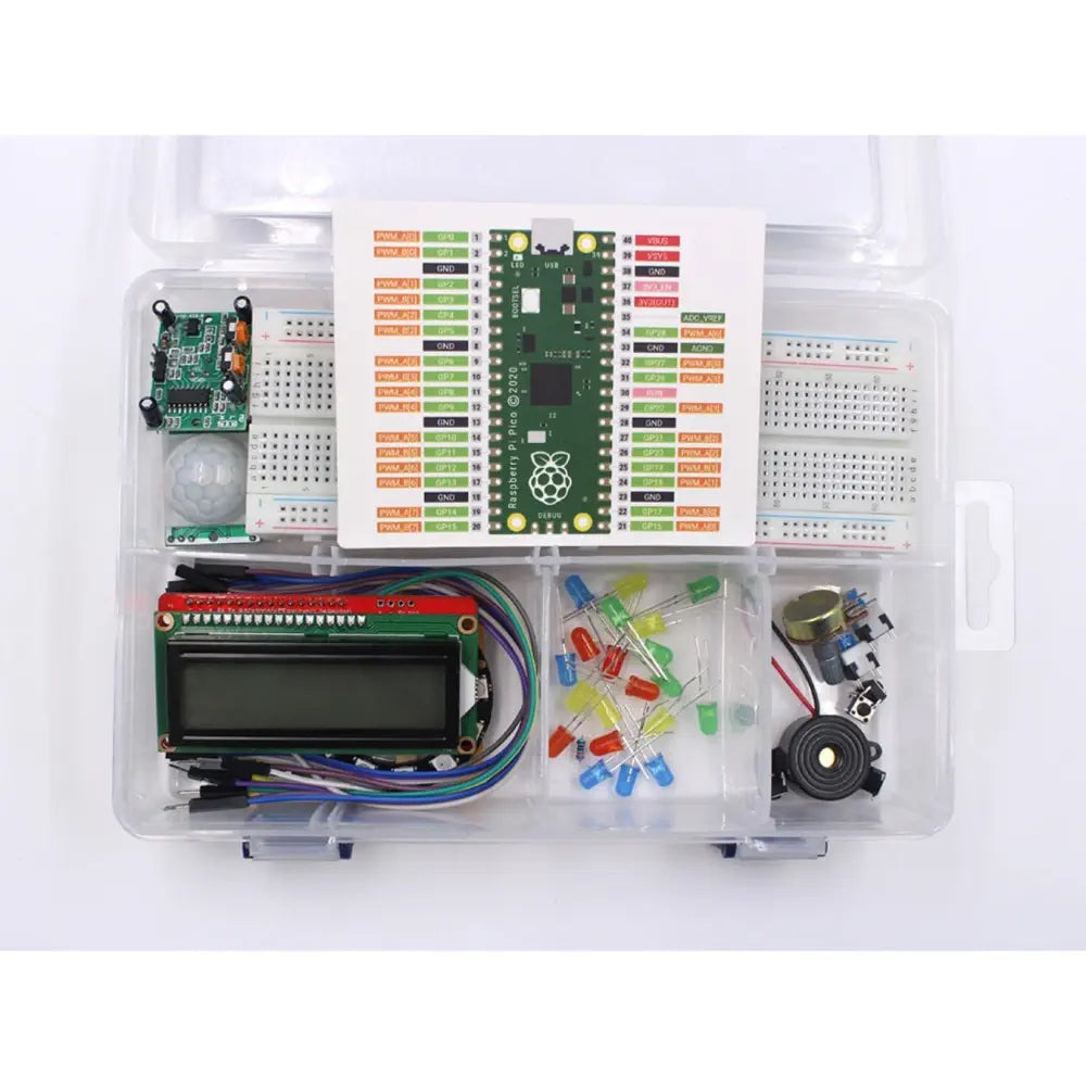 Pico Starter Kit for Raspberry Pi - RobotShop