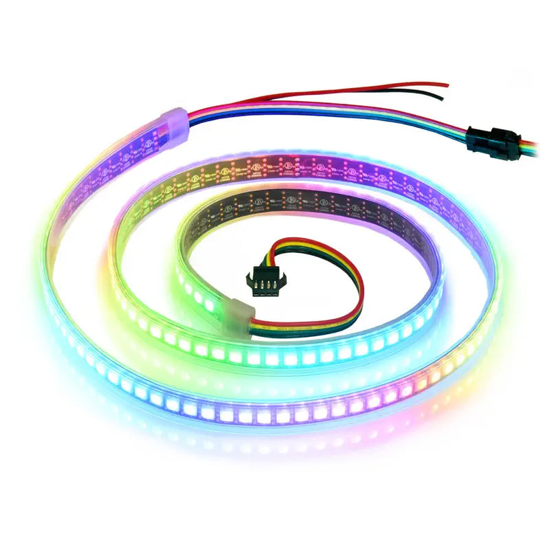 Pololu Addressable High-Density RGB 144-LED Strip, 5V, 1m (SK9822) - RobotShop