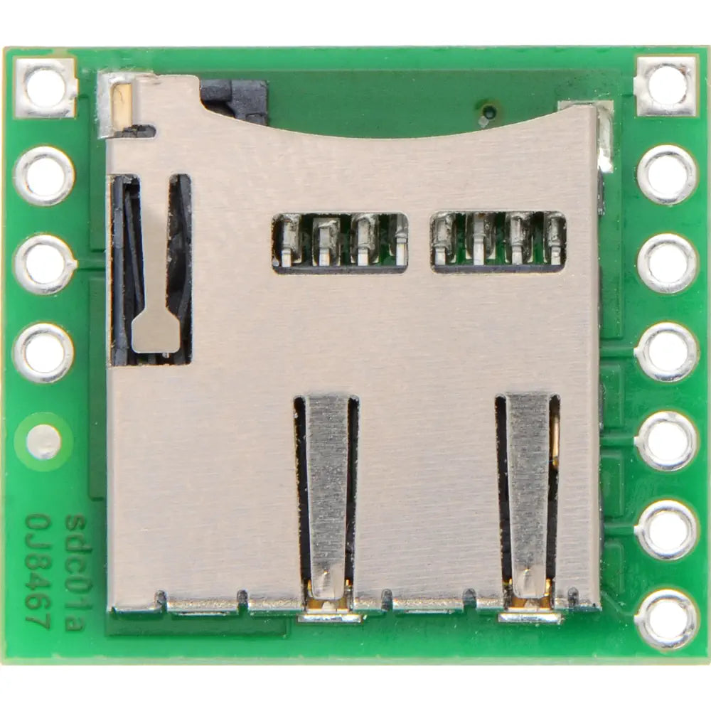Pololu Breakout Board for microSD Card - RobotShop