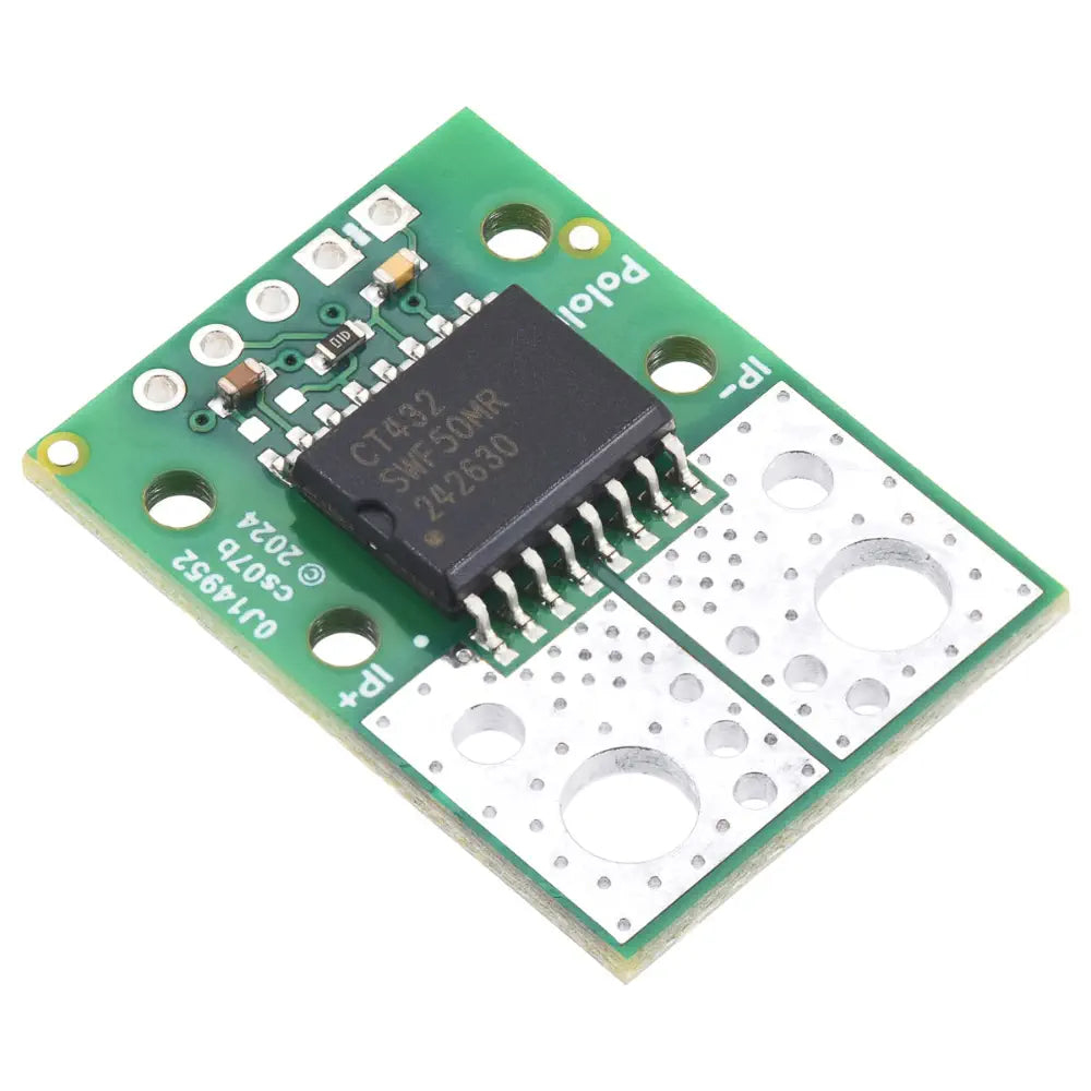 Pololu CT432-HSWF50MR TMR Stromsensor Kompakter Träger -50A bis +50A ...