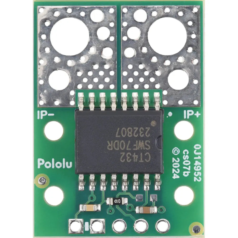 Pololu CT432-HSWF70DR TMR Stromsensor Kompakter Träger 0A bis 70A, 5V ...