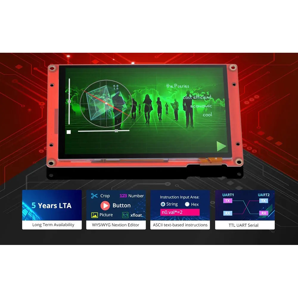 iTead Studio Nextion Intelligent Series 4.3” HMI Touch Display - RobotShop