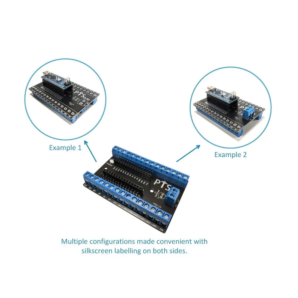 PTSolns Nano Terminal Expansion Board Adaptateur (NTEA-LG) - RobotShop