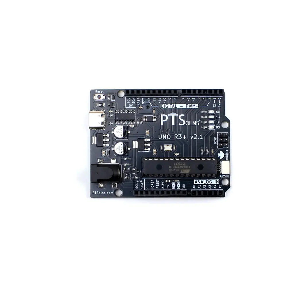Ptsolns Uno R3 Atmega328p Microcontroller Development Board Arduino Compatible Robotshop