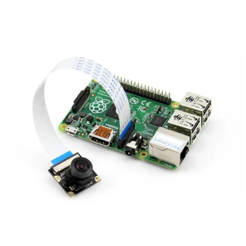 Raspberry Pi Kameramodul (G) mit Fisheye-Objektiv - RobotShop